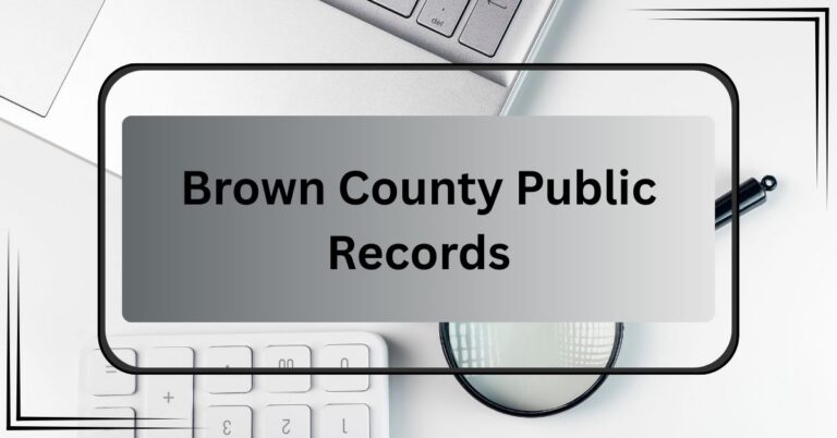 Brown County Public Records